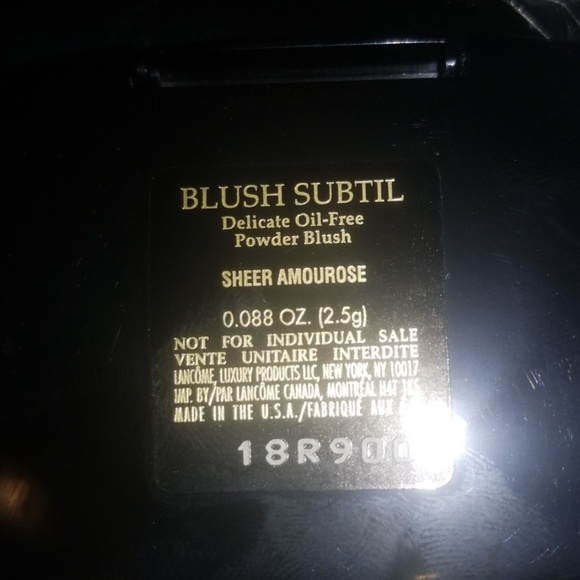 Lancome | Makeup | Lancome Oil Free Blush Subtil Sheer Amourose Set ...